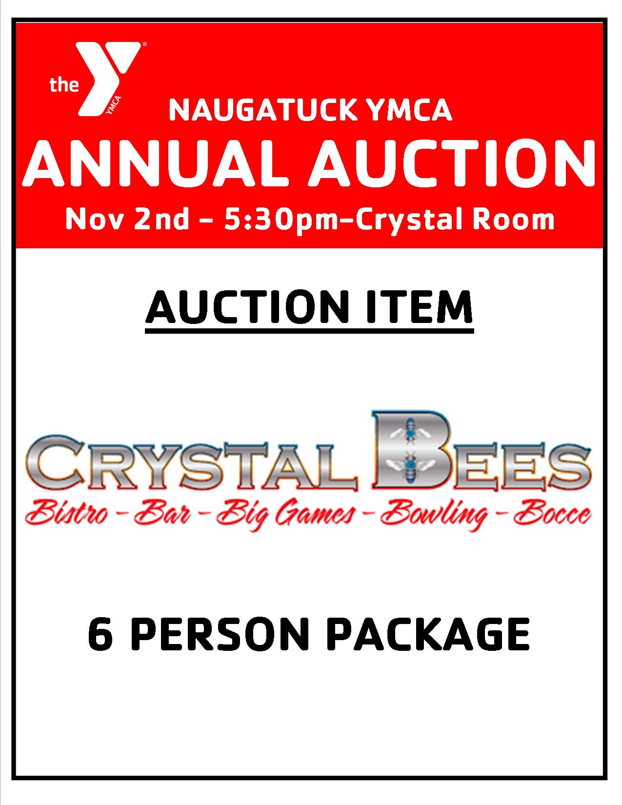 crystal bees – NAUGATUCK YMCA